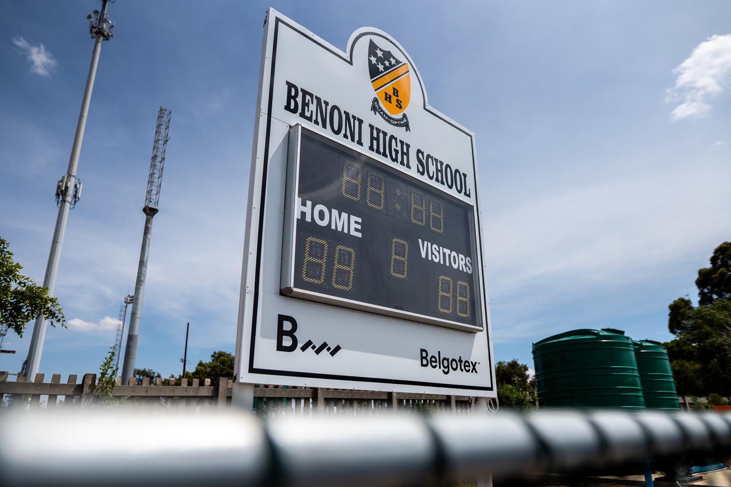 Benoni High School Outdoor Sports Fields - Belgotex Sport