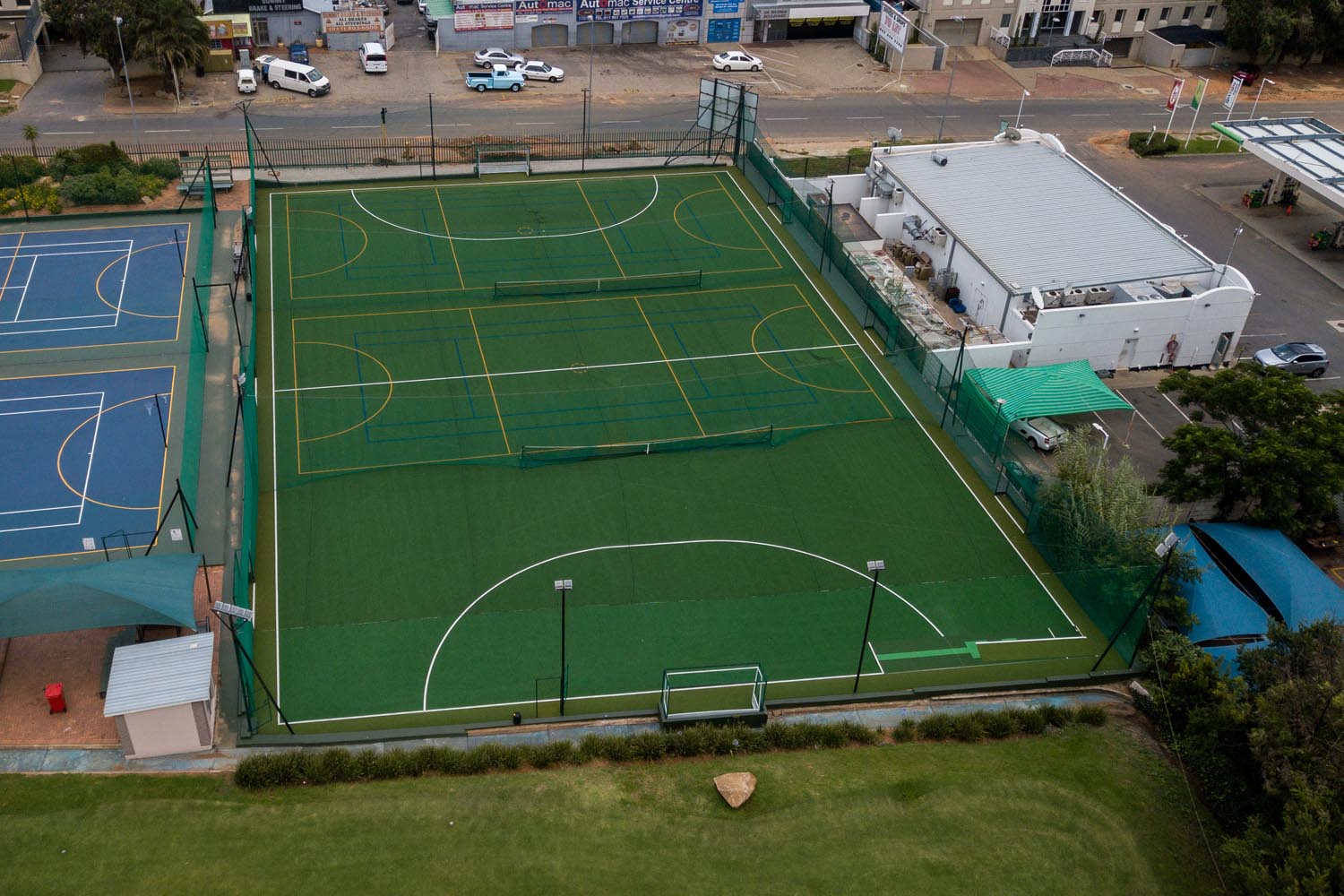 Rivonia Primary Artificial Sports Fields - Belgotex Sport