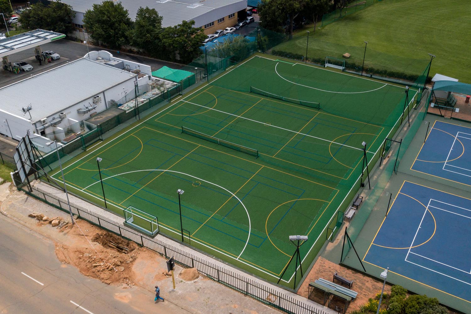 Rivonia Primary Artificial Sports Fields - Belgotex Sport
