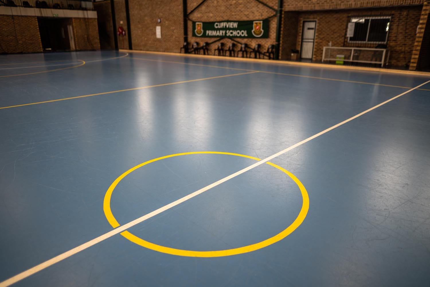 Cliffview Primary Indoor Hockey Field - Belgotex Sport