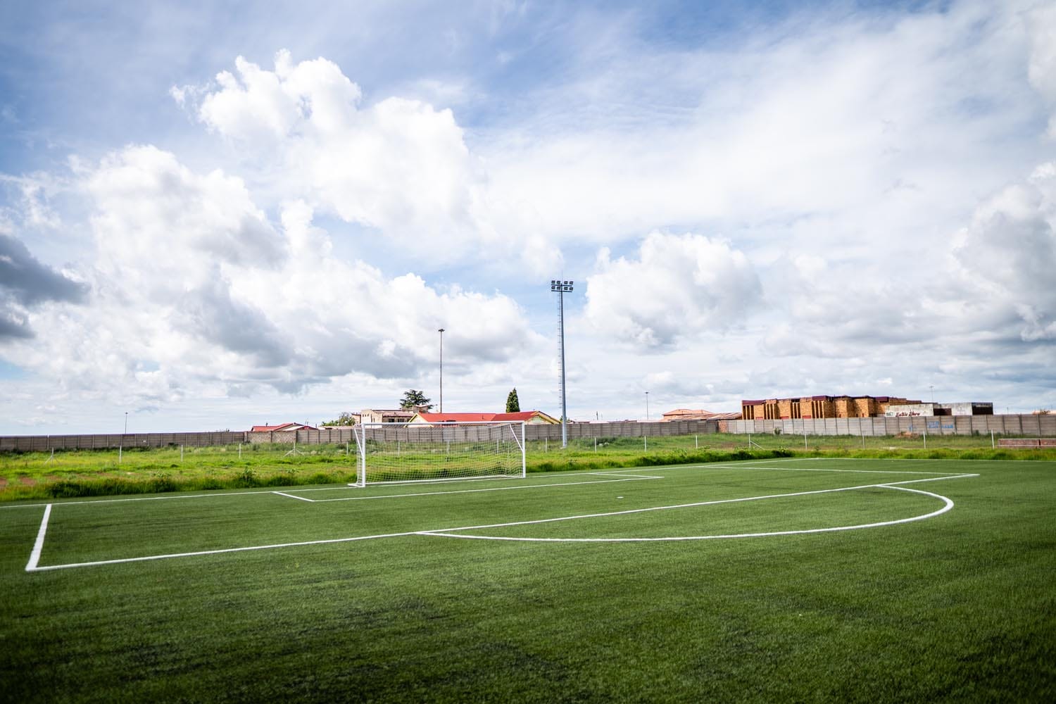 Siyathuthuka Outdoor Football Field - Belgotex Sport