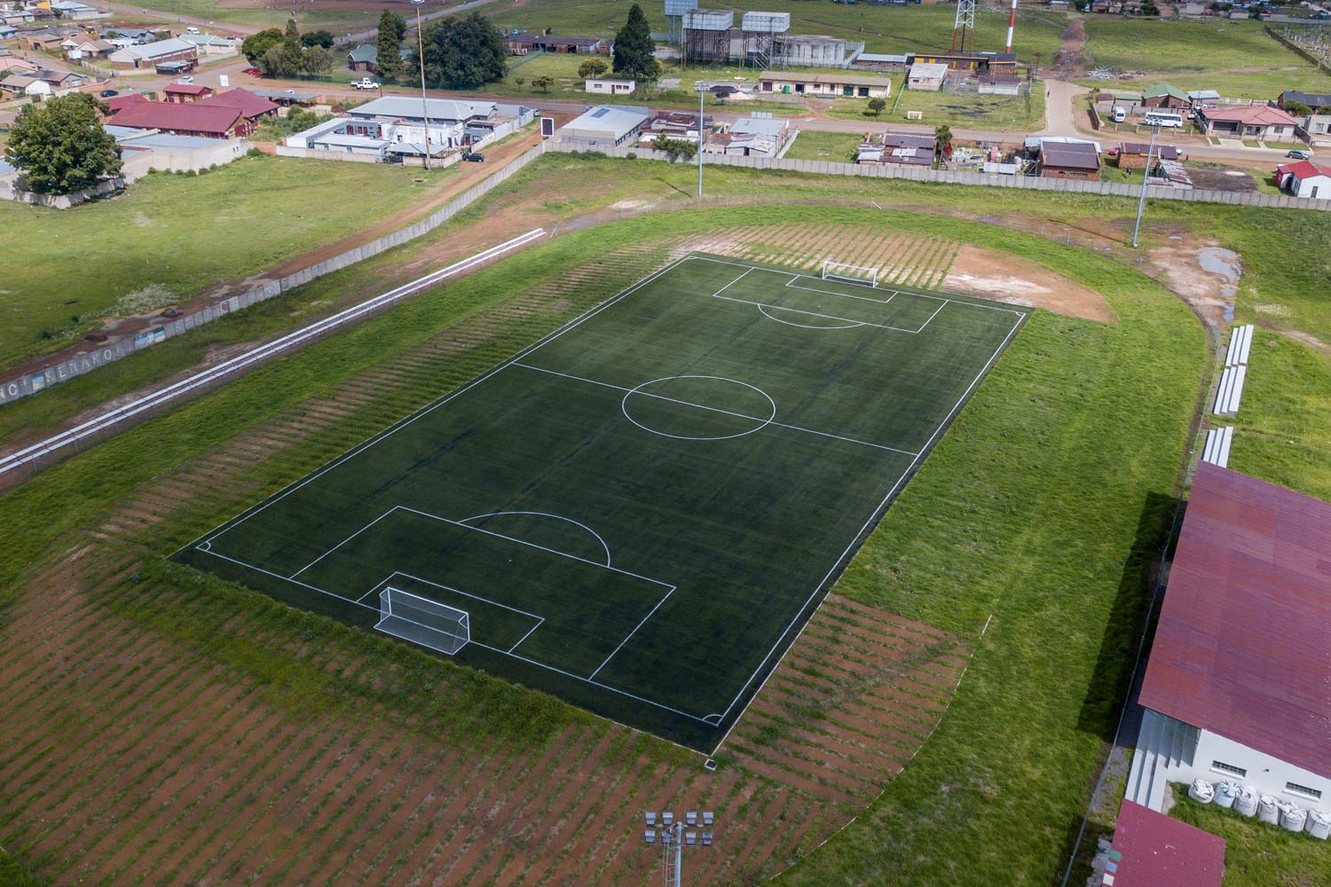 Artificial Football Sports Surfaces & Turf - Belgotex Sport