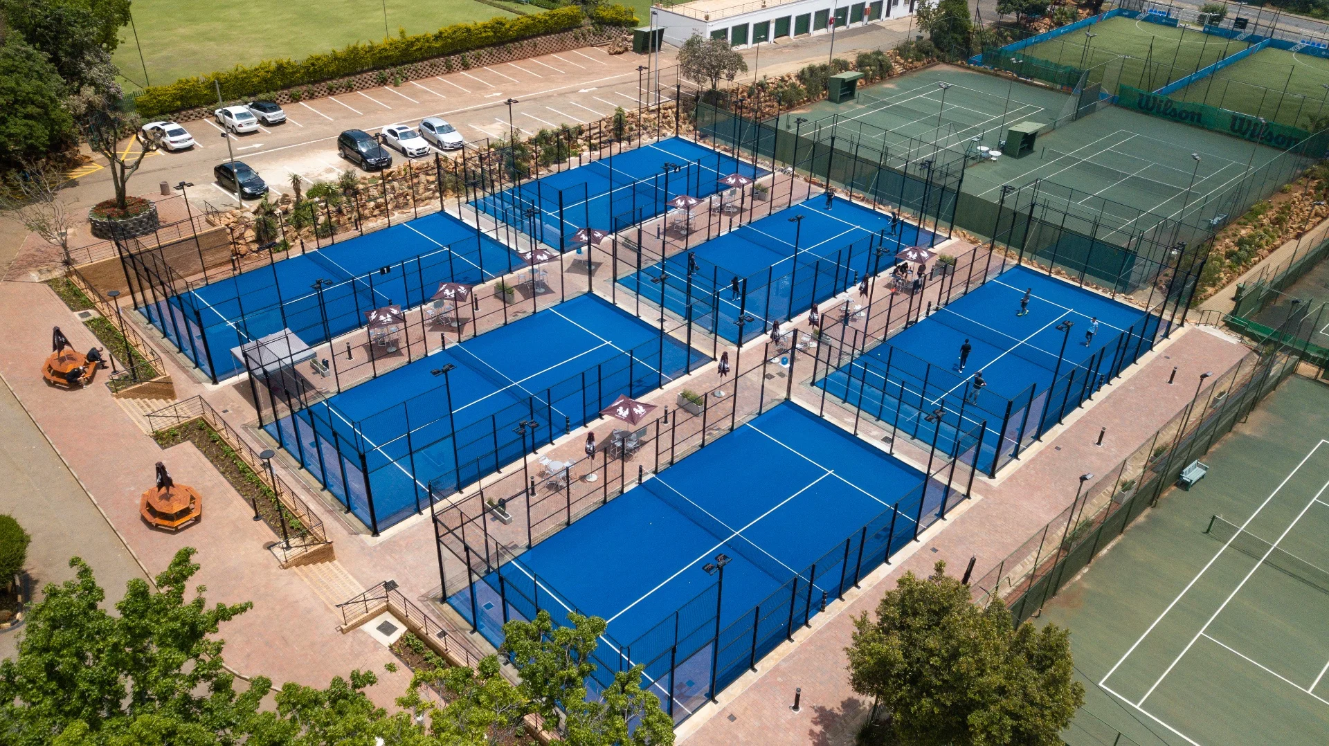 Artificial Outdoor Padel Court Surface - Belgotex Sport