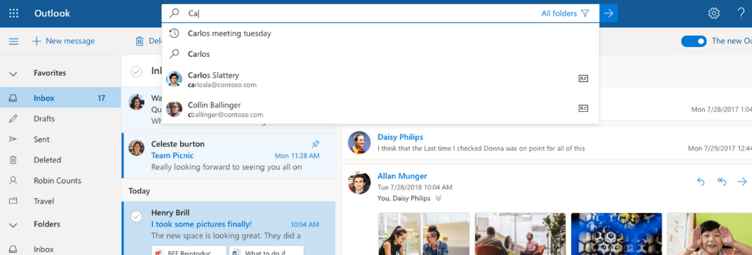 Outlook redesign revealed, coming soon