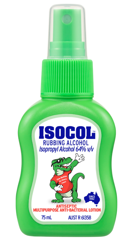 Isocol Rubbing Alcohol - Australian Manufactured and Operated