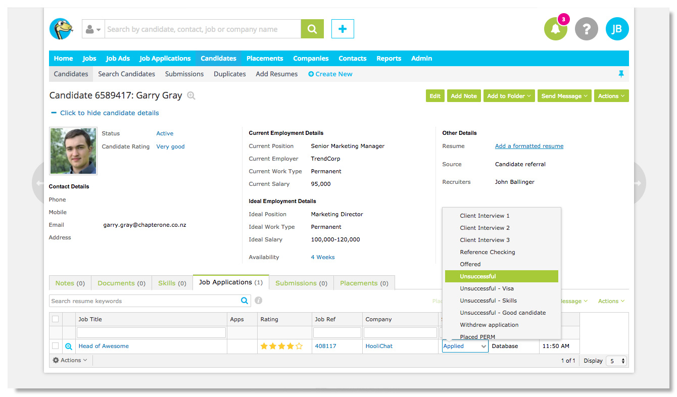 JobAdder integration with NPS | AskNicely