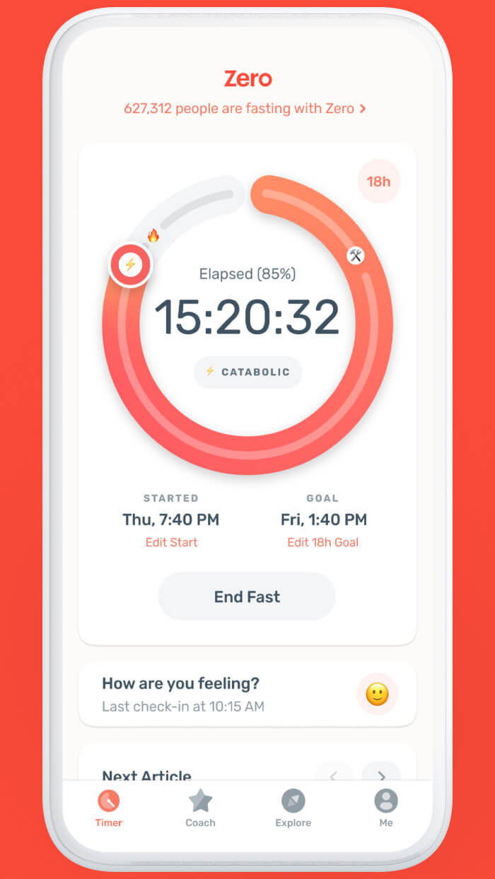 Zero offer for Metabolic Health Summit Attendees - Zero Longevity Science