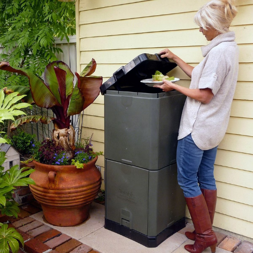 200L Aerobin Hot Composter (Grey)