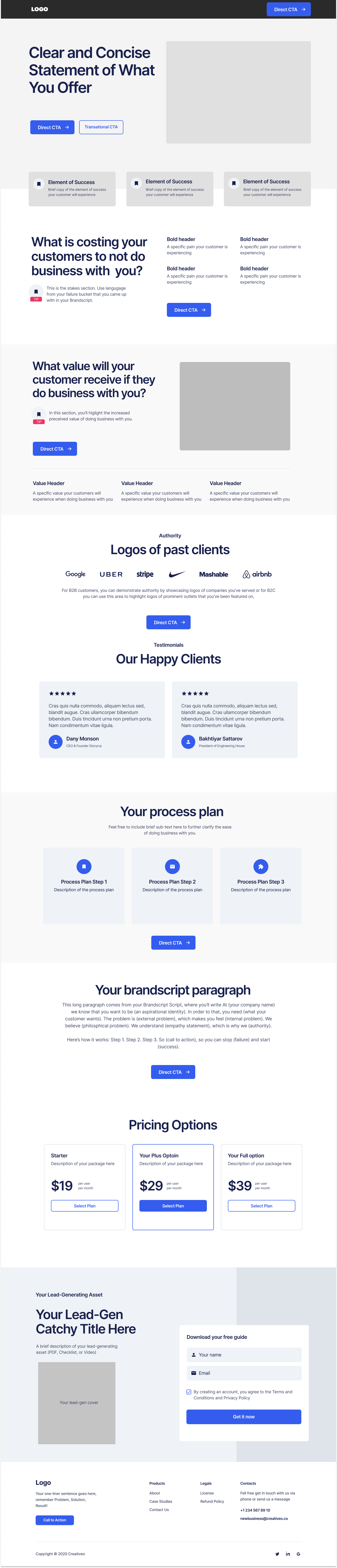 20+ Proven StoryBrand Website Examples for Inspiration - Creativeo