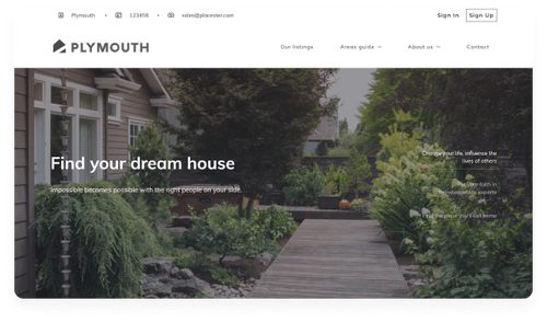 Placester: #1 Website Builder for Real Estate Agents and Teams