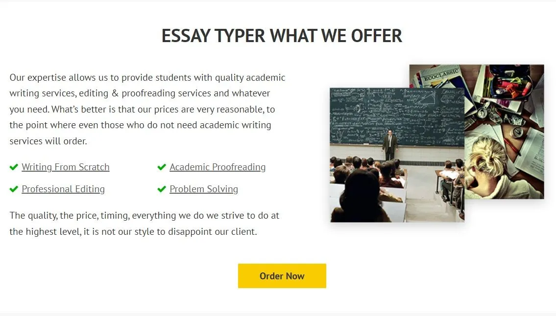 EssayTyper Review 2024 ⚡ Quality, Pricing, Convenience