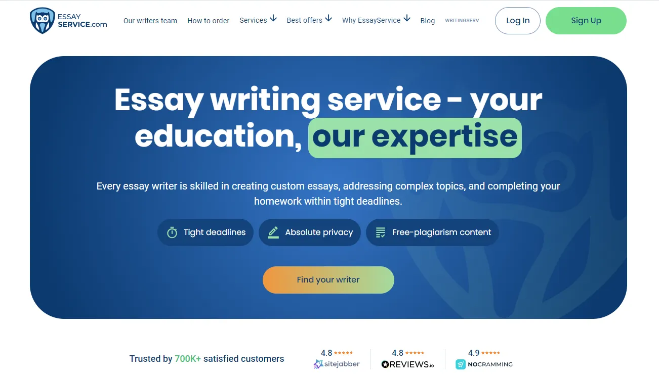 EssayService Review 2024 | The Latest EssayService.com Review