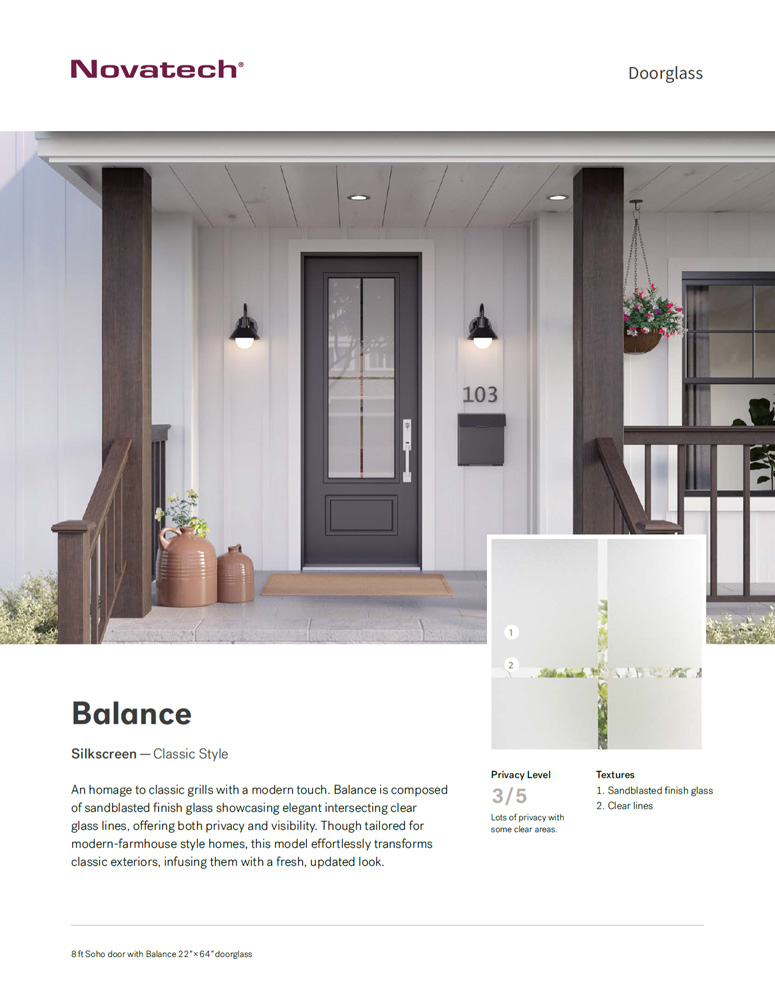 Entry Door Brochures by Palma Door Systems