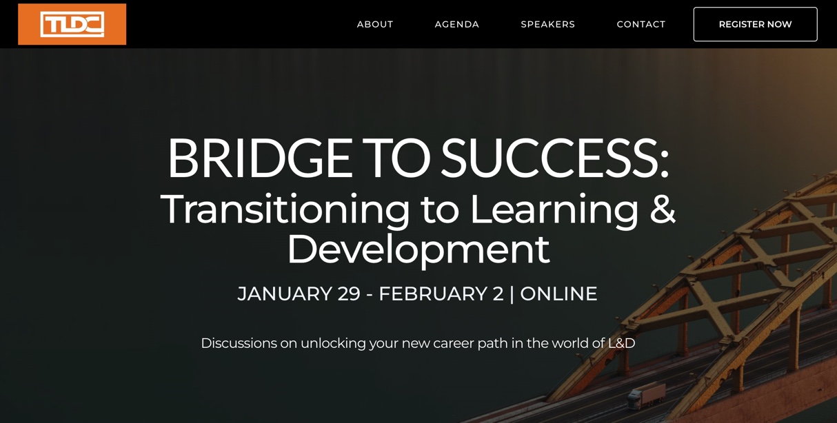Recordings - Bridge To Success: Transitioning to Learning and Development