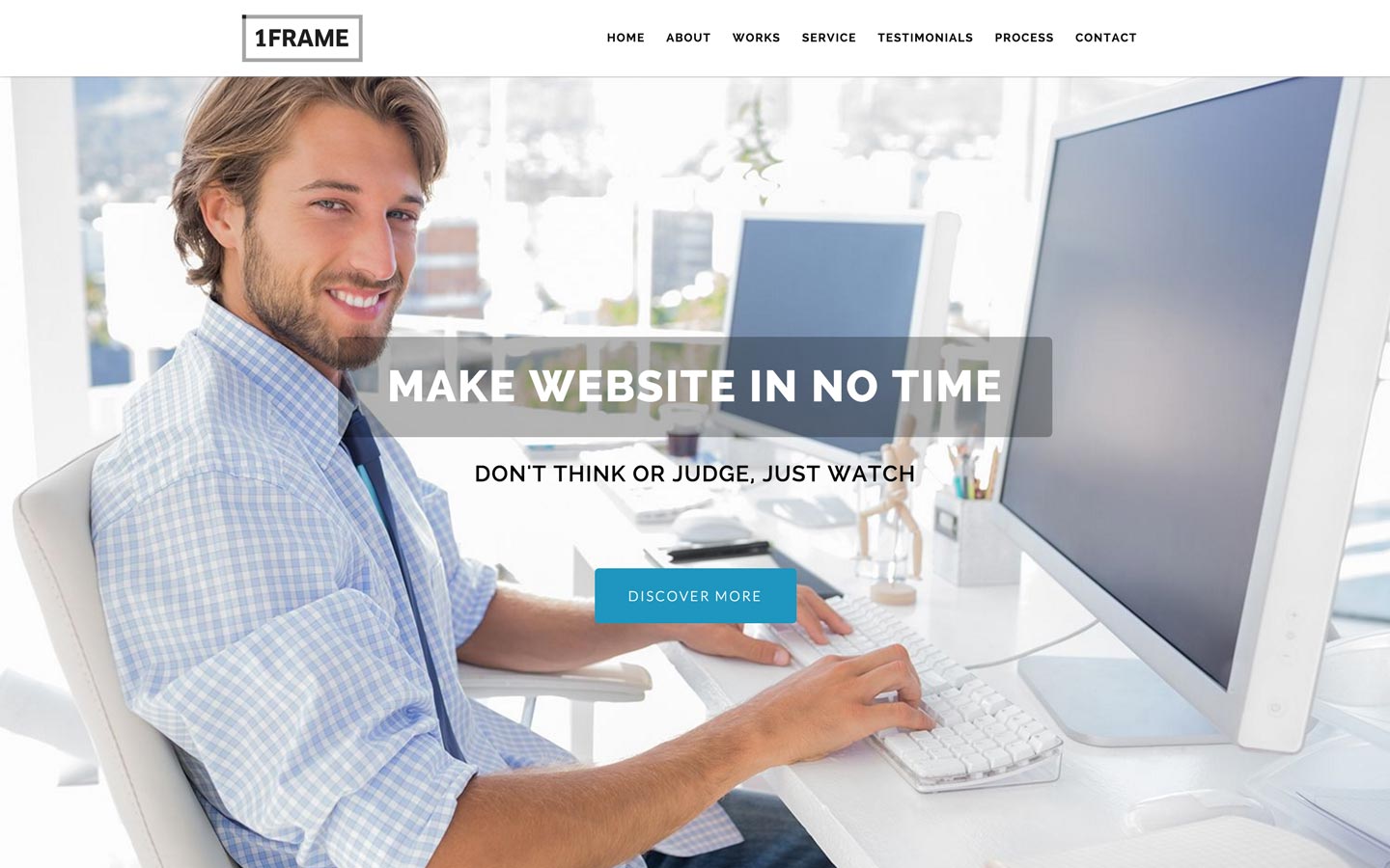 1Frame - Agency HTML5 Responsive Website Template