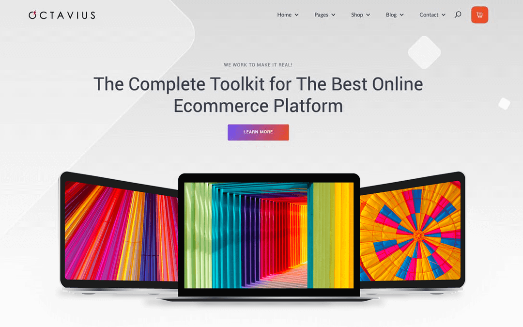 Octavius - Technology HTML5 Responsive Website Template