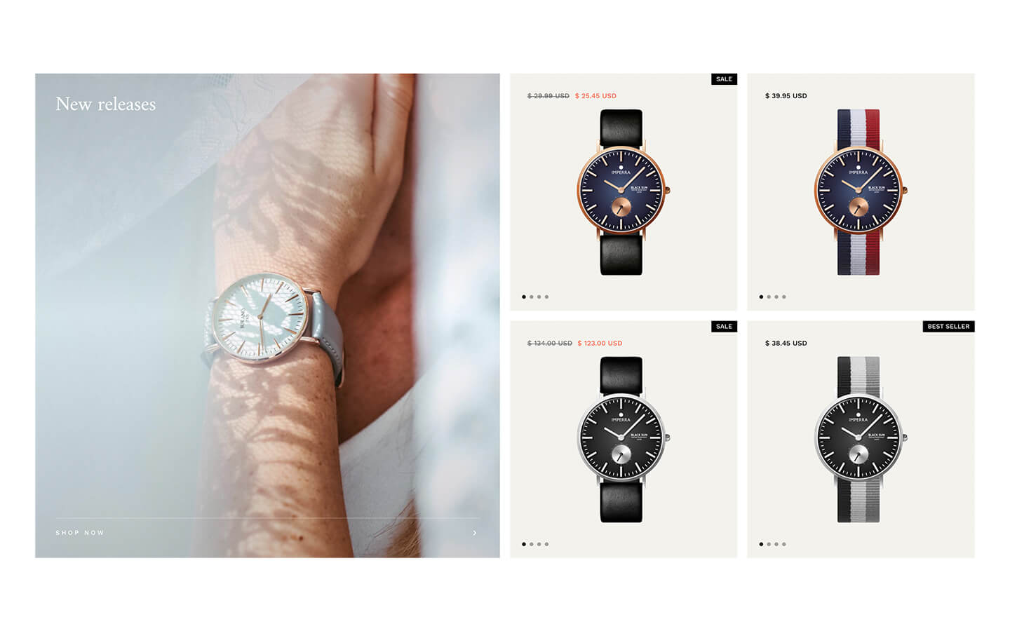 Watches - Fashion HTML5 Responsive Website Template