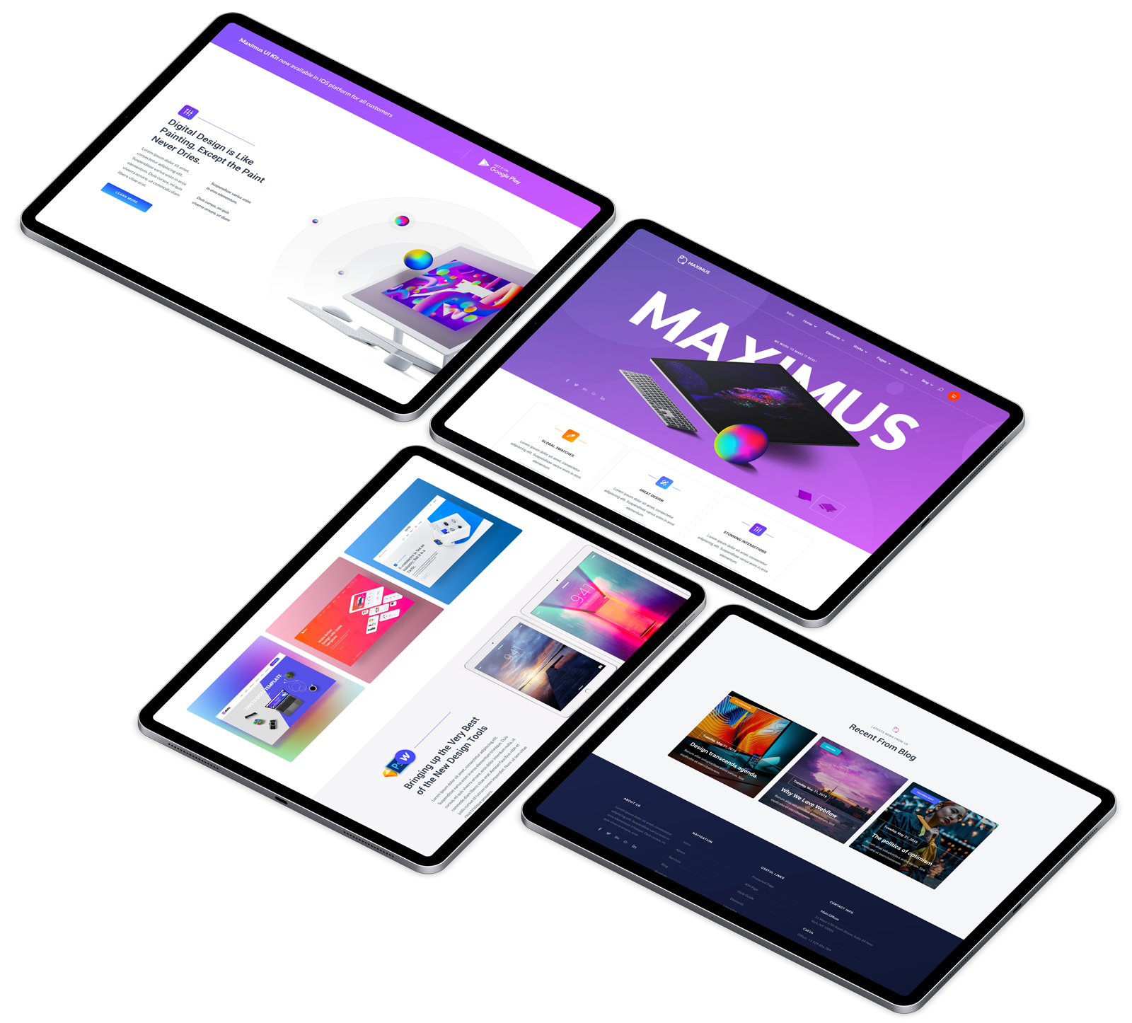 Maximus - Agency HTML5 Responsive Website Template