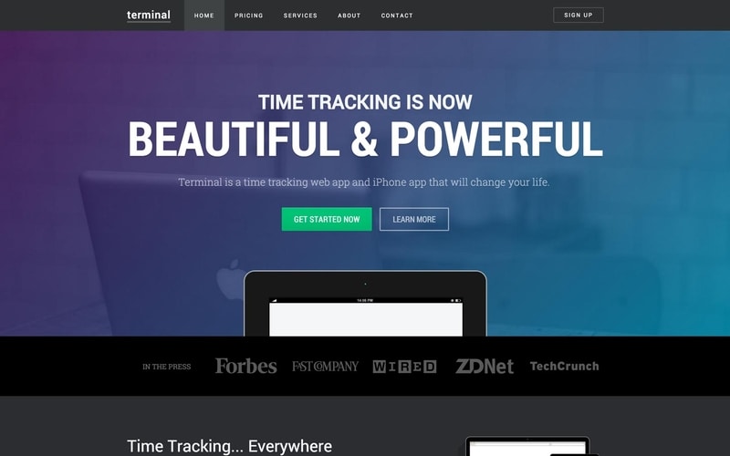 Terminal - Business HTML5 Responsive Website Template