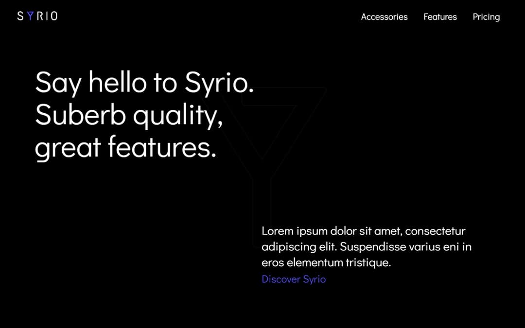 Syrio - Technology HTML5 Responsive Website Template
