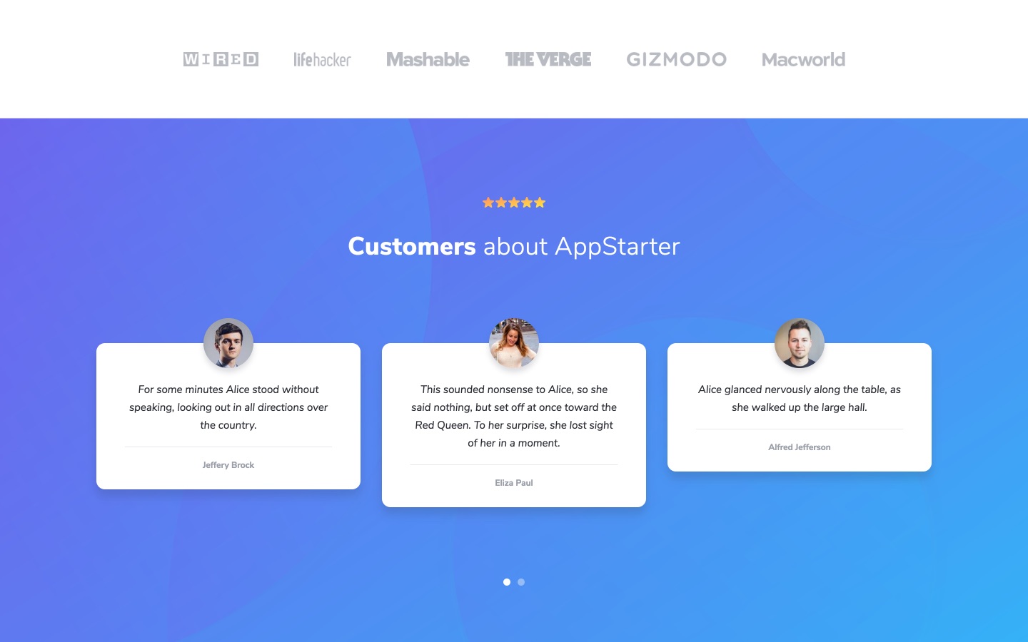 AppStarter - App HTML5 Responsive Website Template