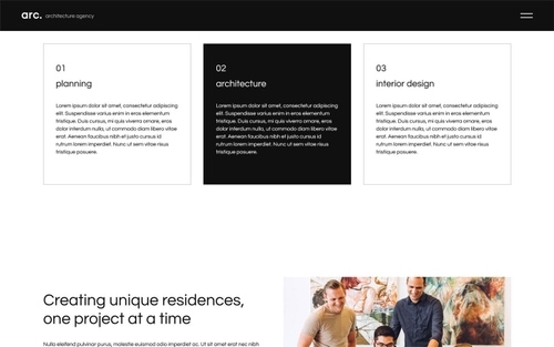 Arc - Architecture HTML5 Responsive Website Template