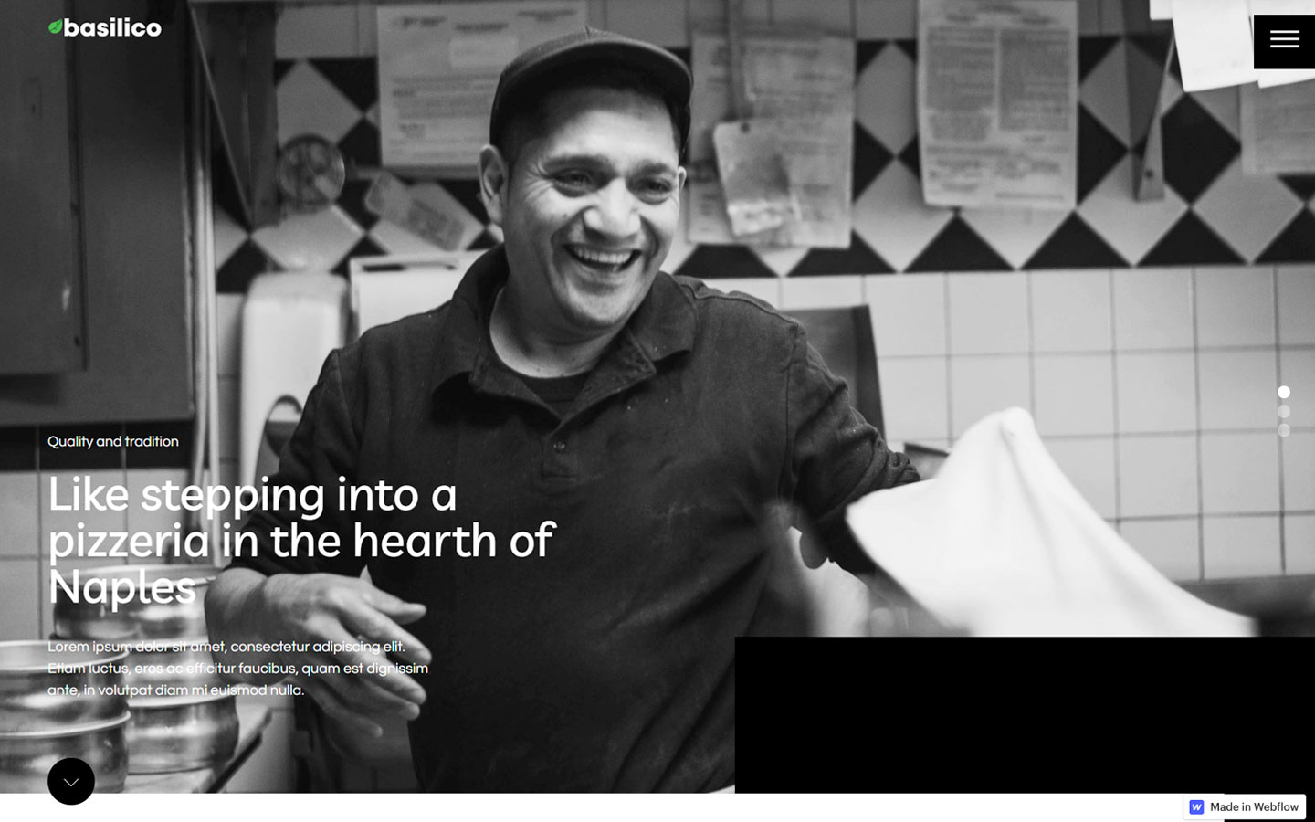 Basilico - Restaurant HTML5 Responsive Website Template