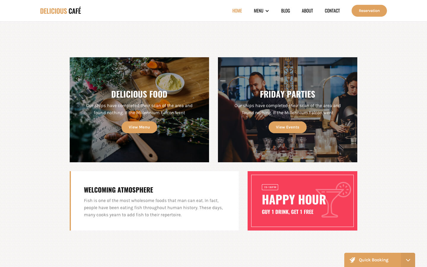 Café - Restaurant HTML5 Responsive Website Template