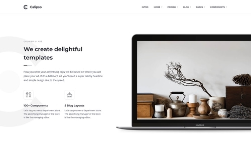 Calipso - Startup HTML5 Responsive Website Template