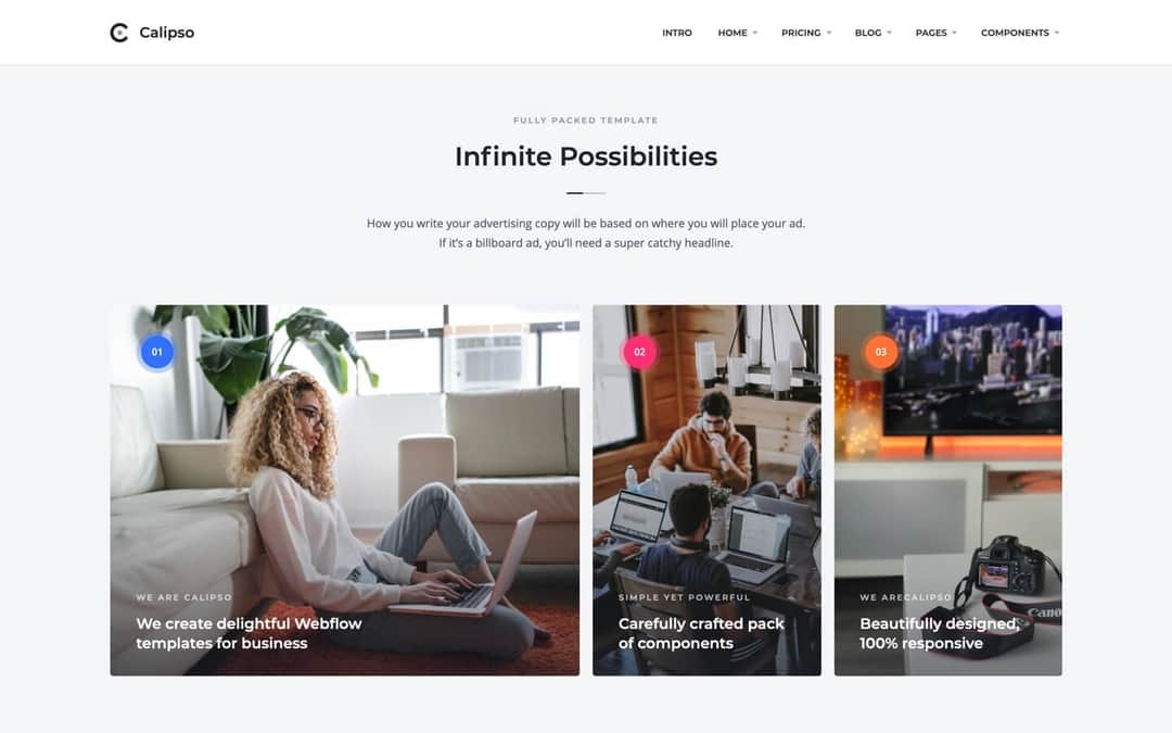Calipso - Startup HTML5 Responsive Website Template