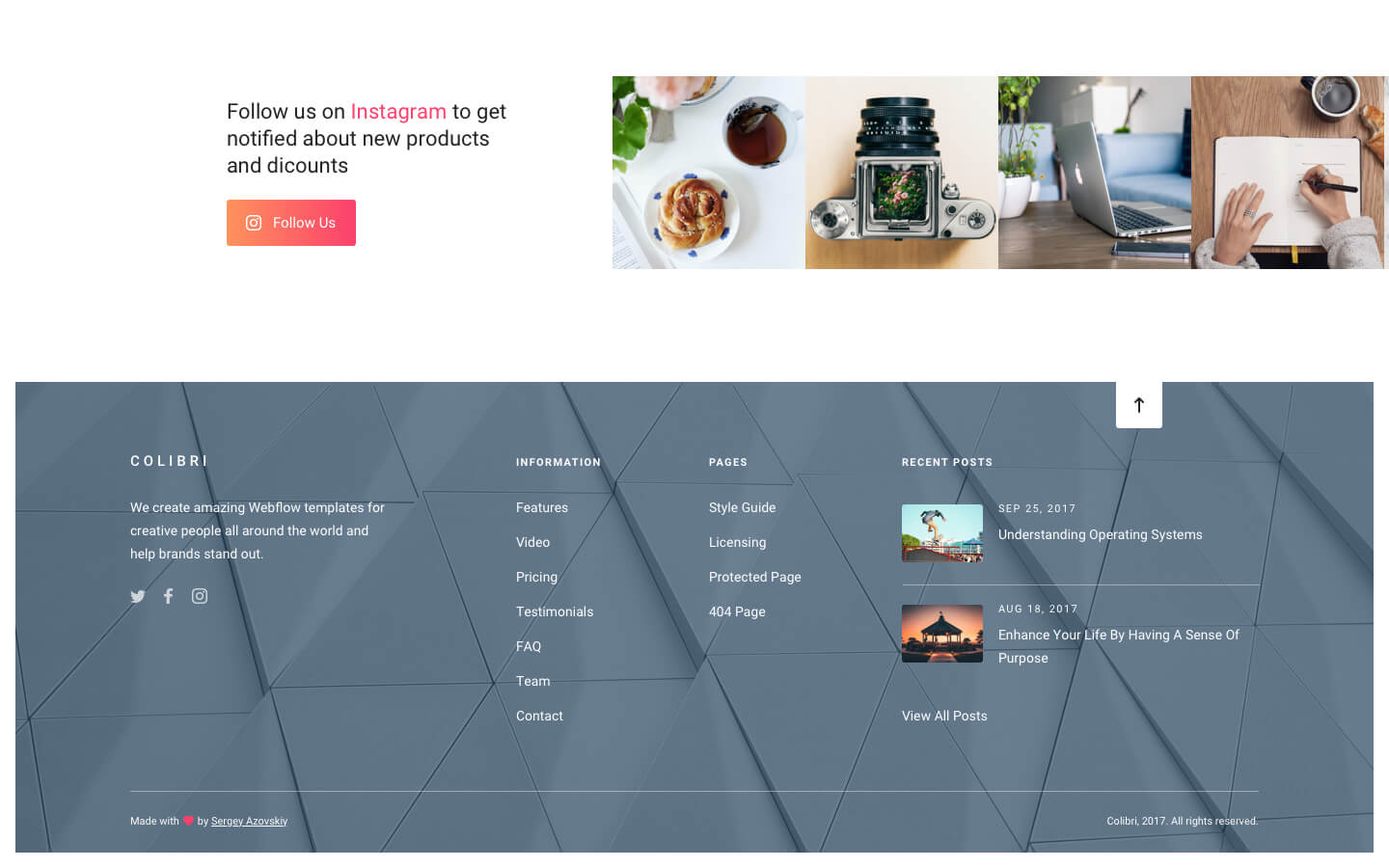 Colibri - Business HTML5 Responsive Website Template