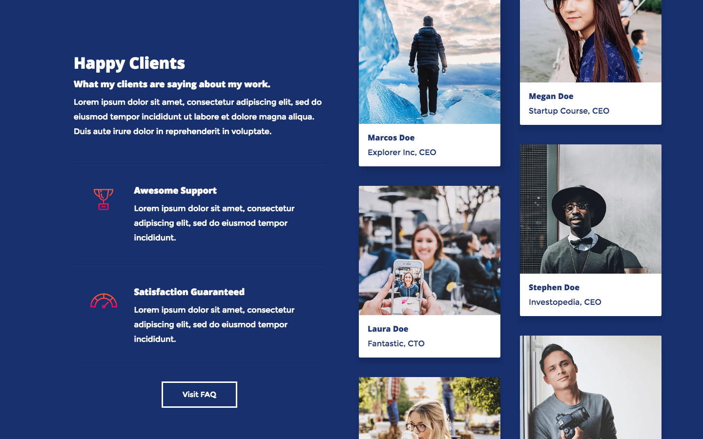 Freelancer - Designer HTML5 Responsive Website Template