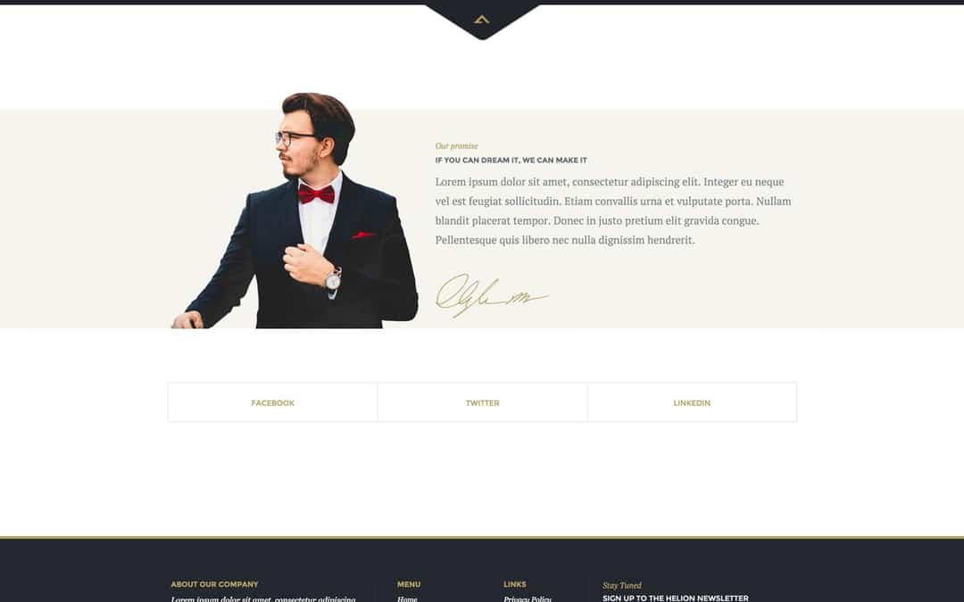 Helion - Agency HTML5 Responsive Website Template