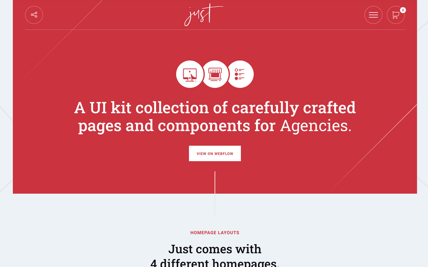 Just - Agency HTML5 Responsive Website Template