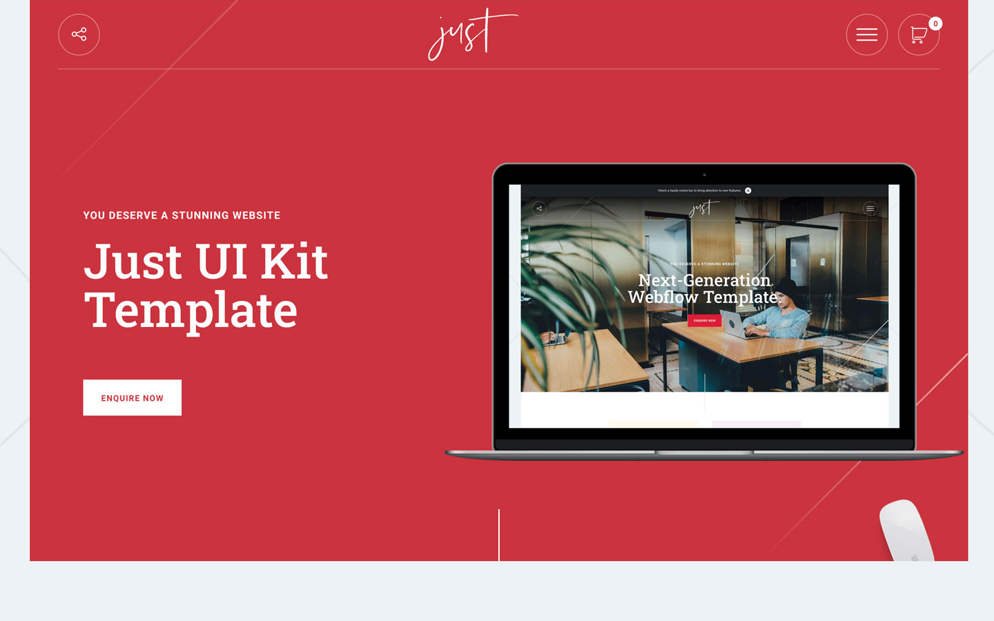 Just - Agency HTML5 Responsive Website Template