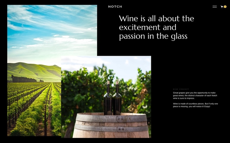 Notch - Winery HTML5 Responsive Website Template