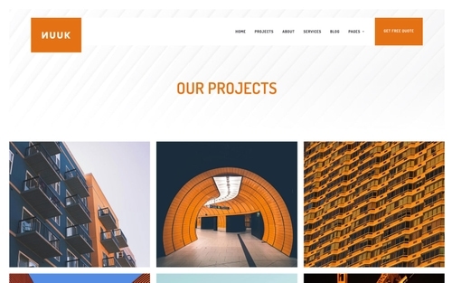 Nuuk - Construction HTML5 Responsive Website Template