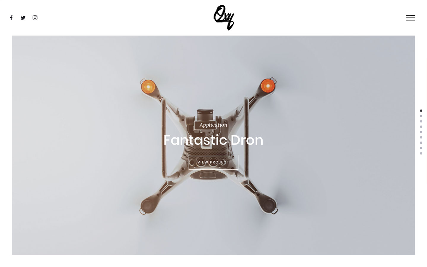 Oxy - Creative HTML5 Responsive Website Template