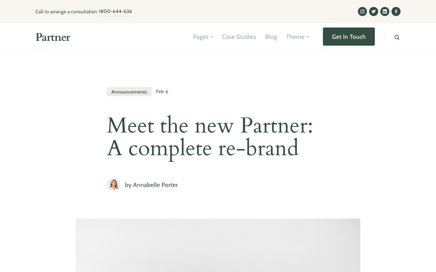 Partner - Consulting HTML5 Responsive Website Template