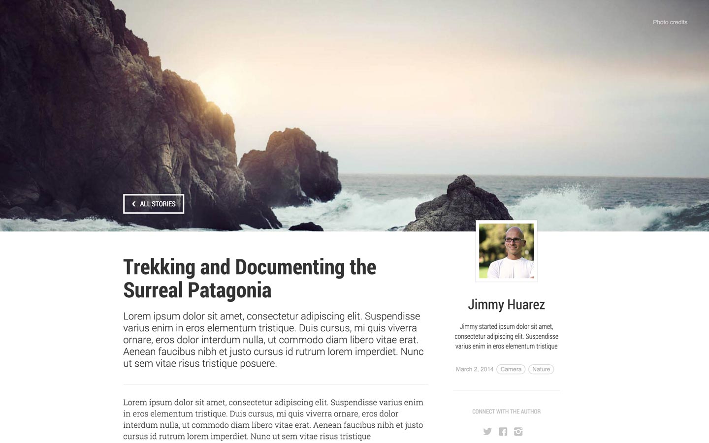 Proof - Blog HTML5 Responsive Website Template Proof - Blog HTML5 Responsive Website Template