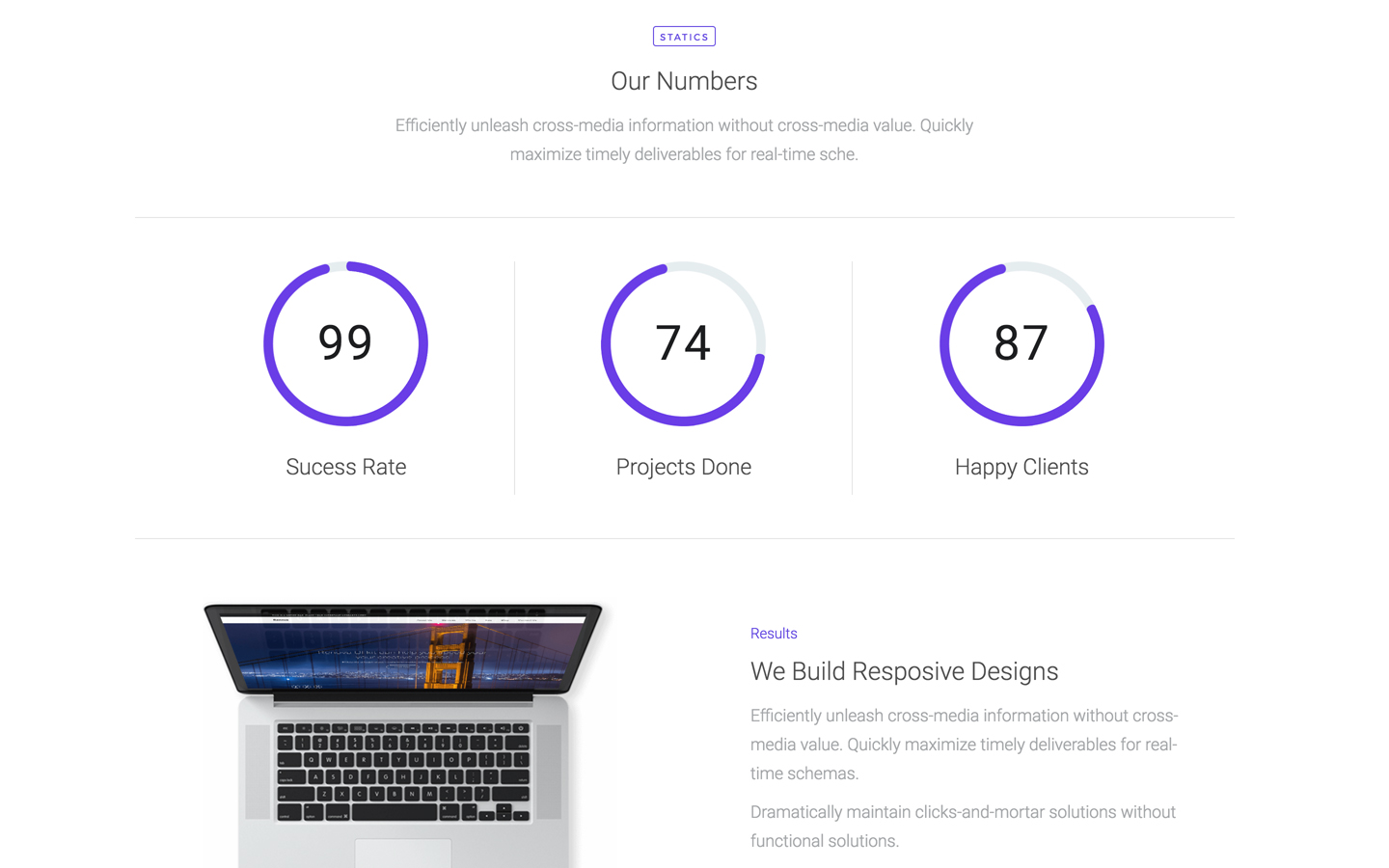 Renova - Creative HTML5 Responsive Website Template