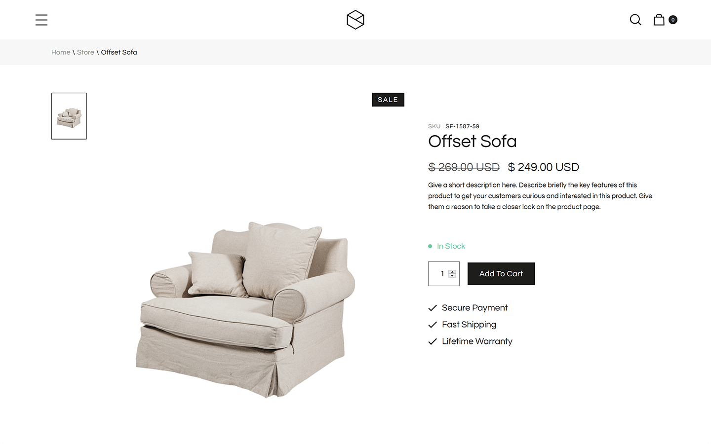 Simply - Retail HTML5 Responsive Website Template