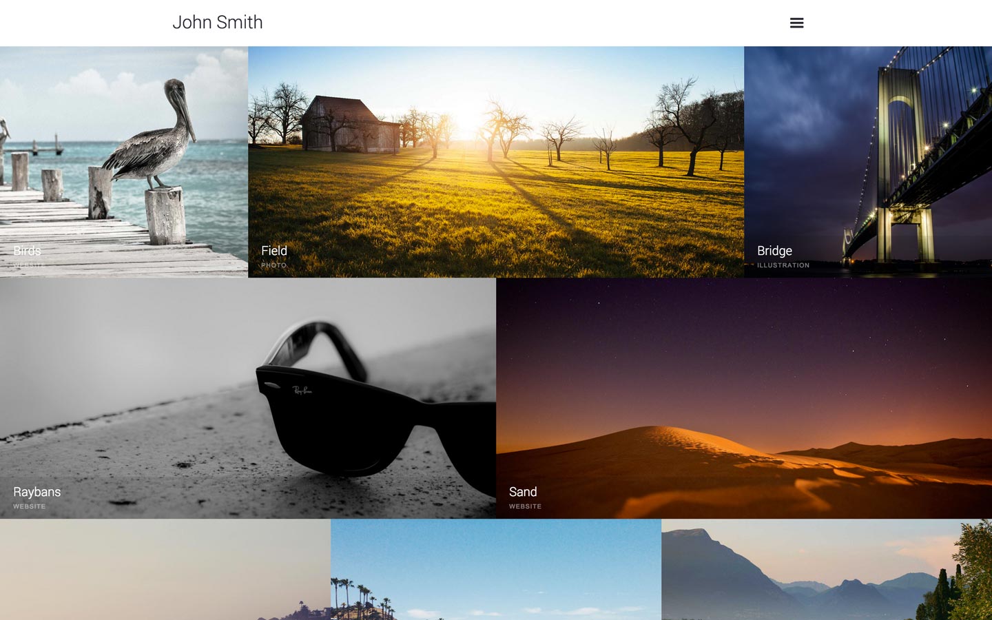 Smith - Portfolio HTML5 Responsive Website Template