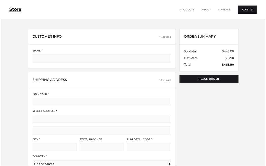 Store Starter - Business HTML5 Responsive Website Template