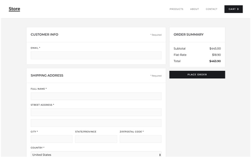 Store Starter - Business HTML5 Responsive Website Template