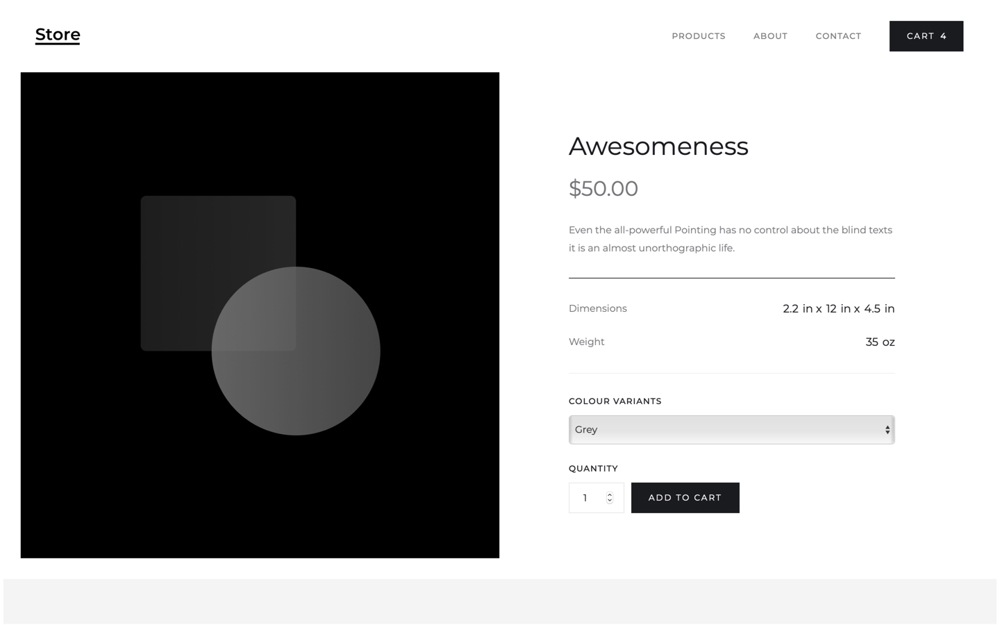 Store Starter - Business HTML5 Responsive Website Template