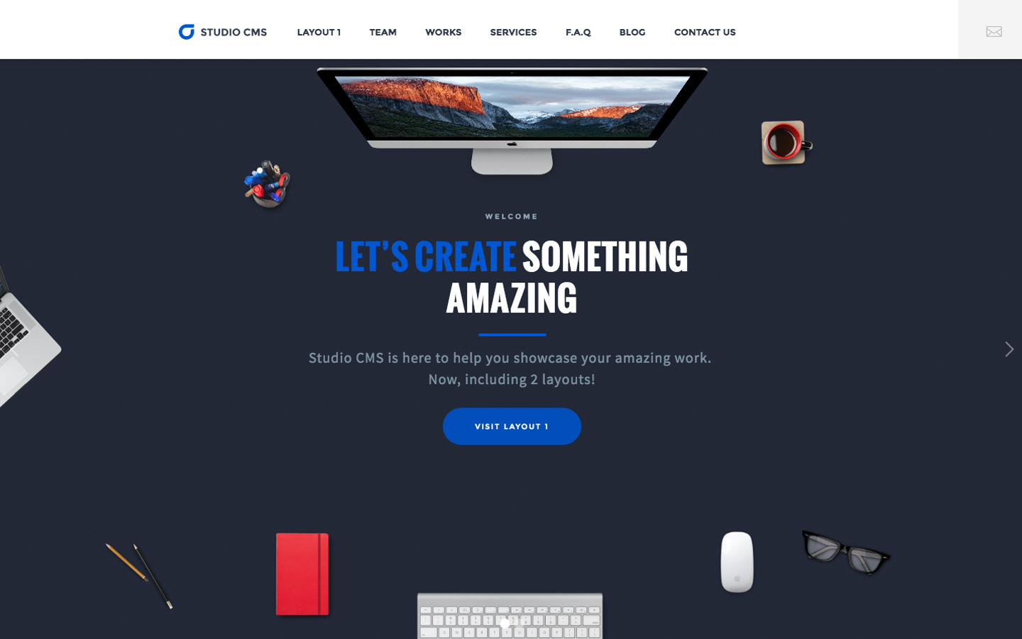 Studio CMS - Agency HTML5 Responsive Website Template