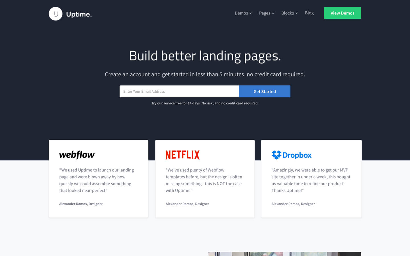 Uptime - Startup HTML5 Responsive Website Template Uptime - Startup HTML5 Responsive Website Template