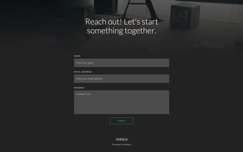 Versus - Portfolio HTML5 Responsive Website Template