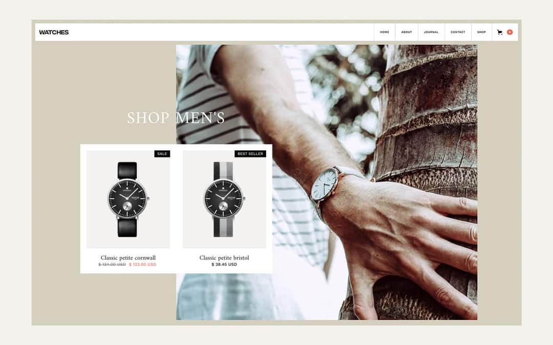 Watches - Fashion HTML5 Responsive Website Template